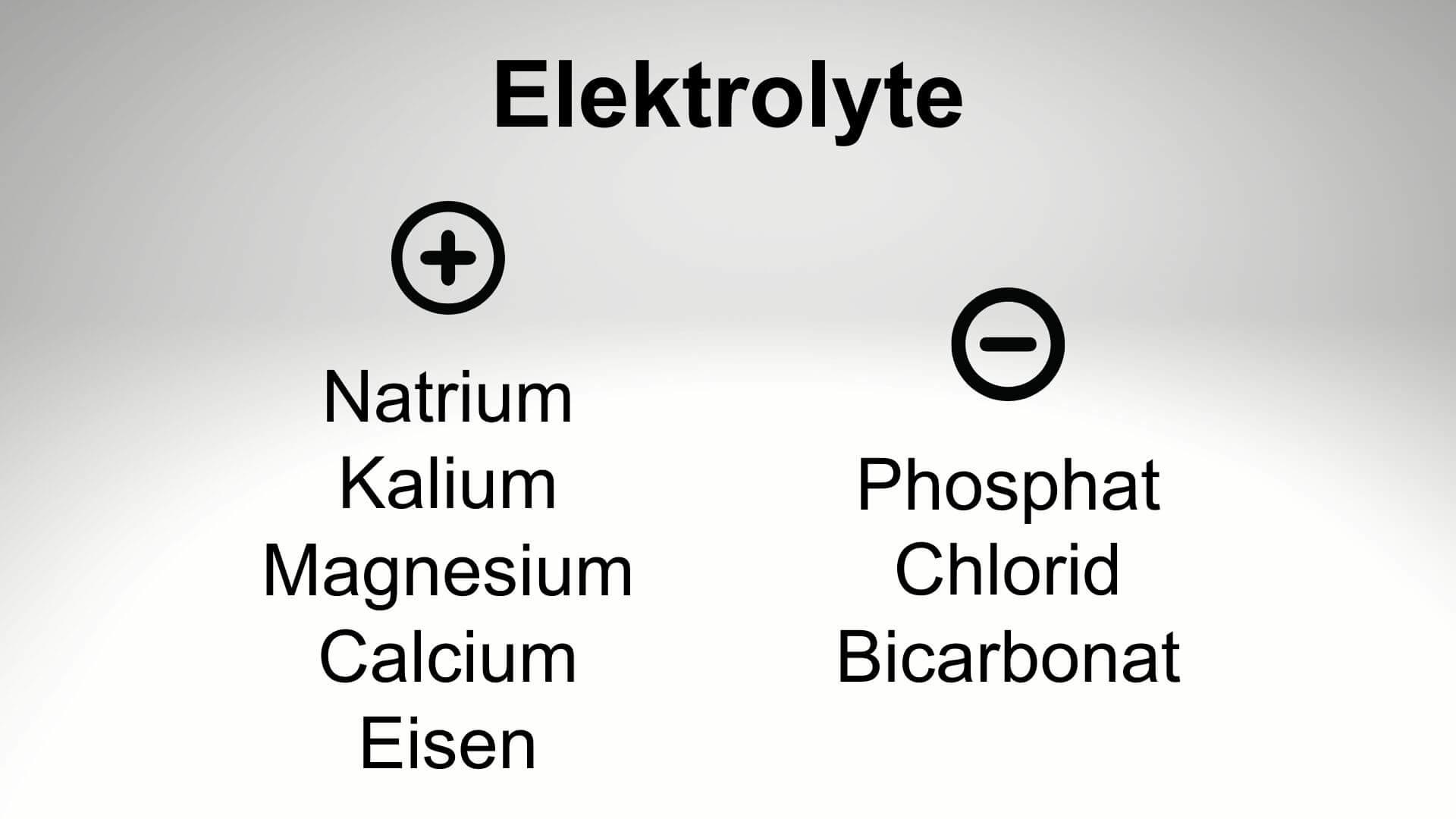Elektrolyte | Schwabe Austria